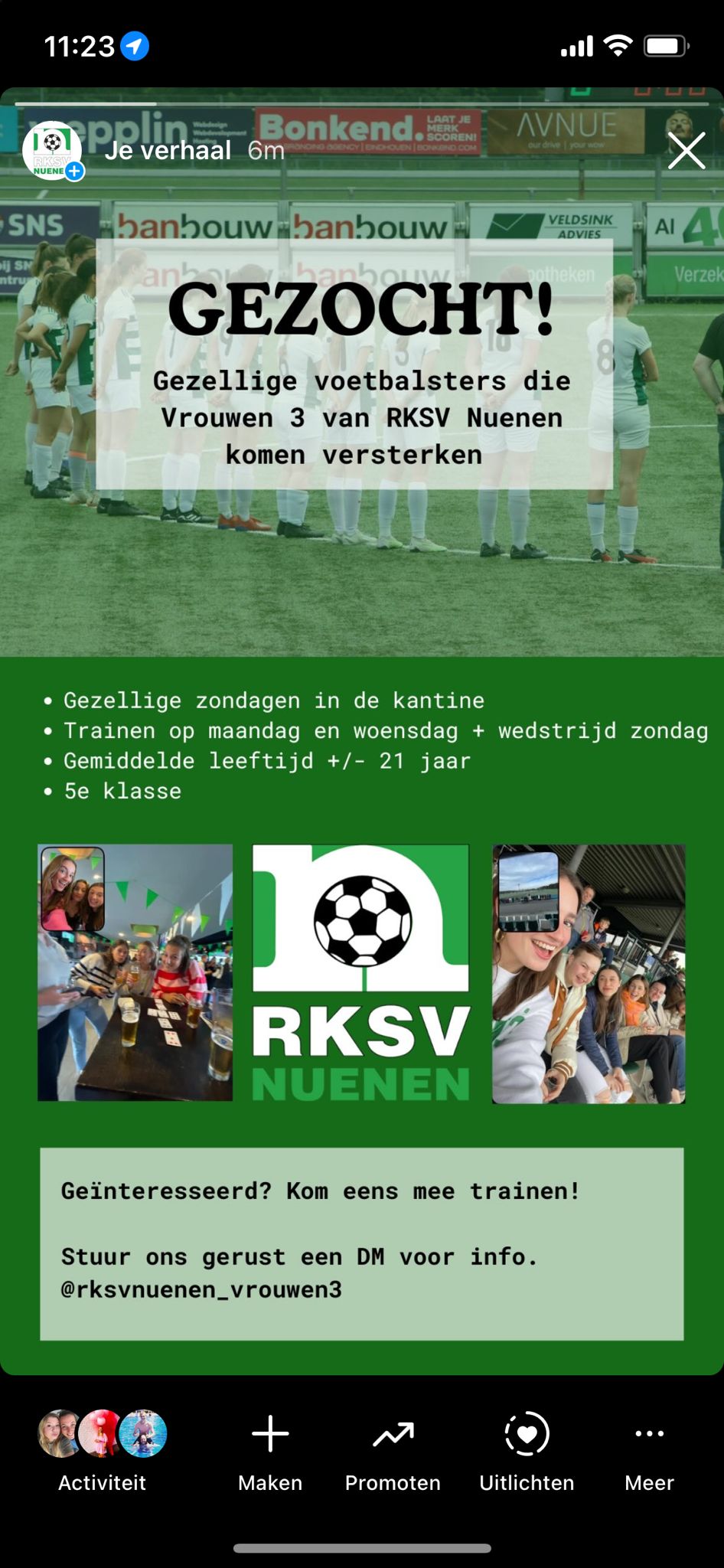 RKSV Nuenen meisjes- en vrouwenvoetbal op weg naar het 50-jarig bestaan. | RKSV Nuenen